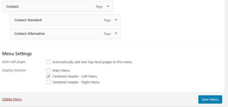 WordPress Navigation Menu Alignment / Logo Position Guide