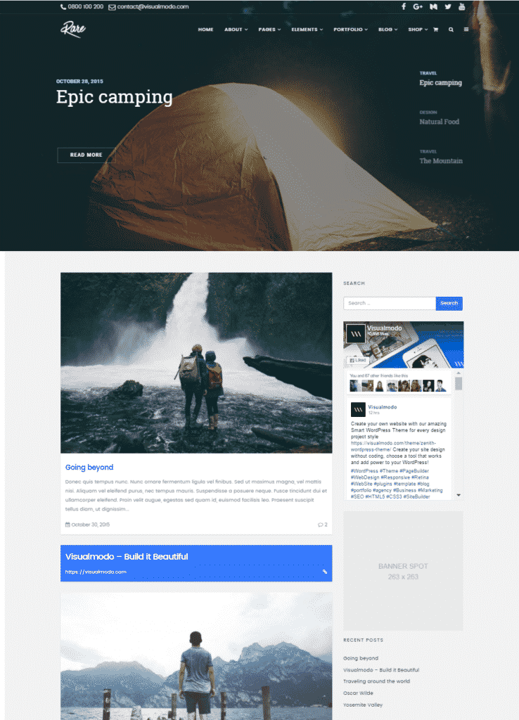 Building WordPress Blog & Posts Page - Visualmodo Guides