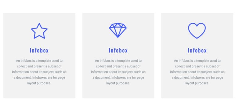 Infobox Element In WordPress Guide & Tutorial - Visualmodo
