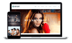 Sport WordPress Theme - Health and Fitness - Visualmodo