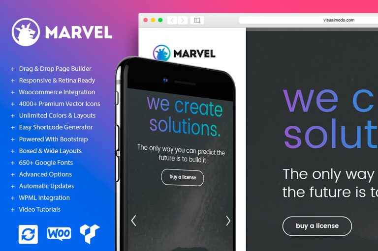 Vertical Navigation Menu WordPress Theme - A New Trend - Visualmodo