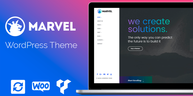 Vertical Navigation Menu WordPress Theme - A New Trend - Visualmodo