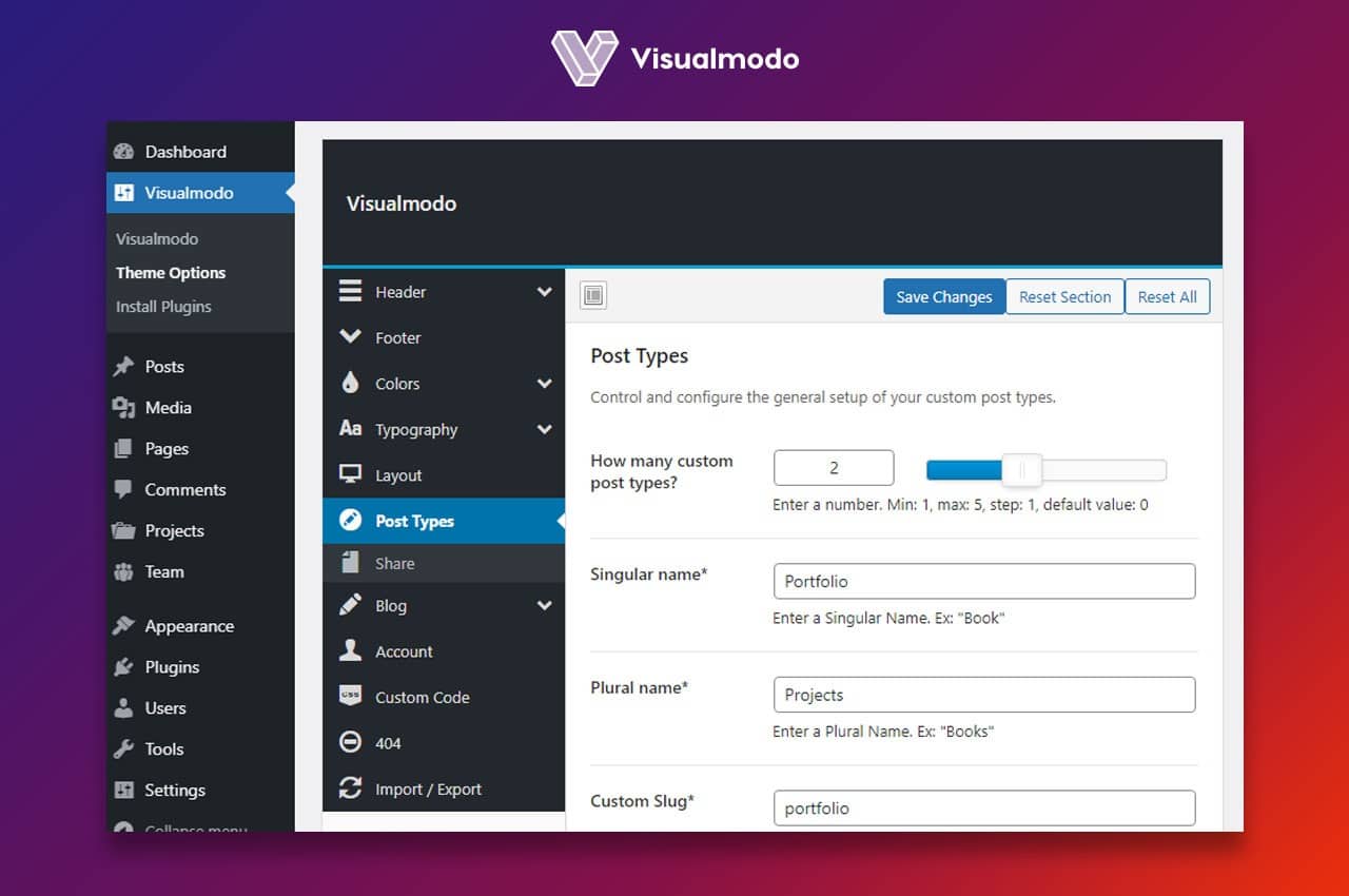 Education WordPress Theme Documentation - Visualmodo