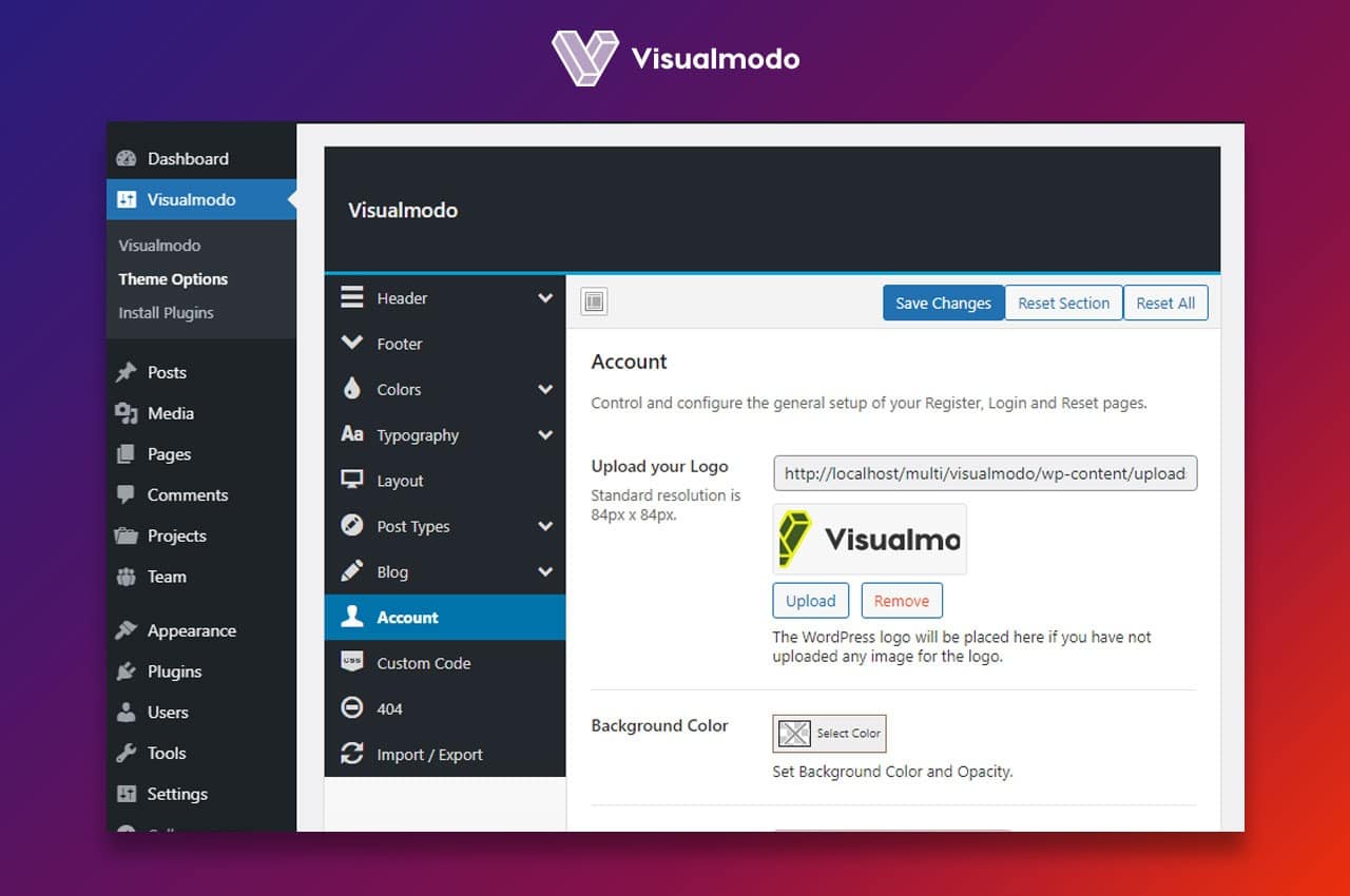 Rare Wordpress Theme Documentation Visualmodo Guides