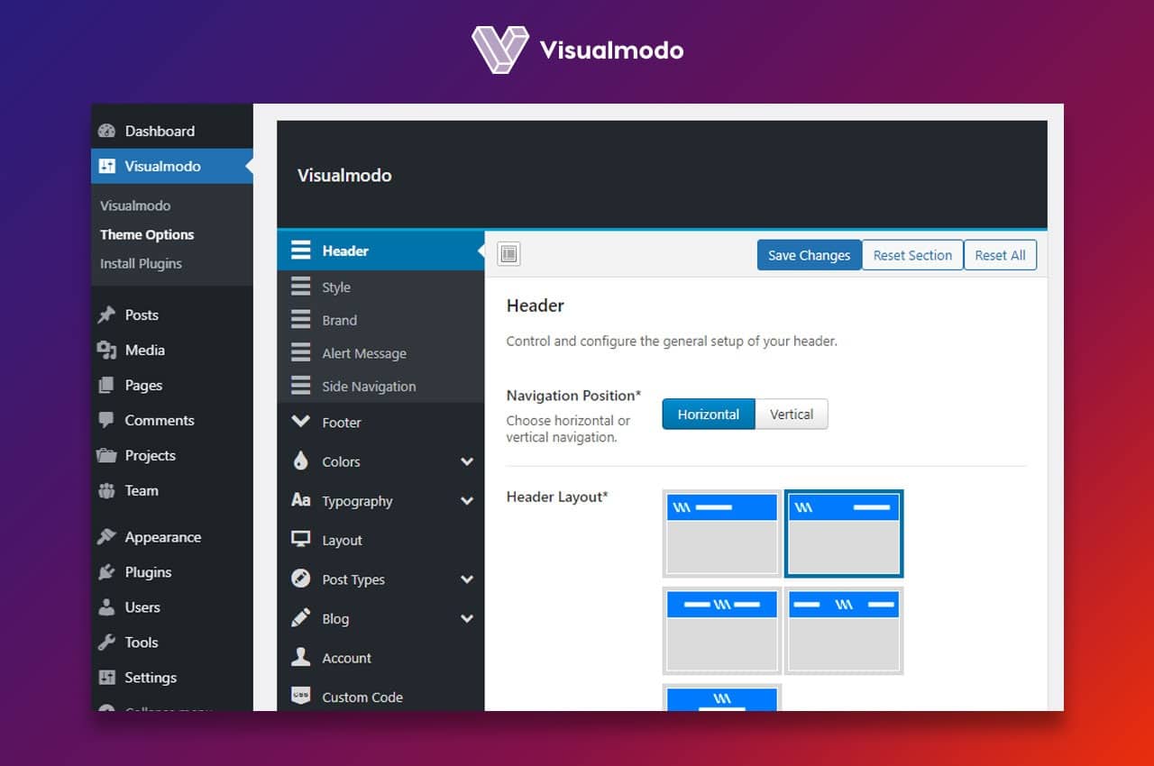 Education WordPress Theme Documentation - Visualmodo