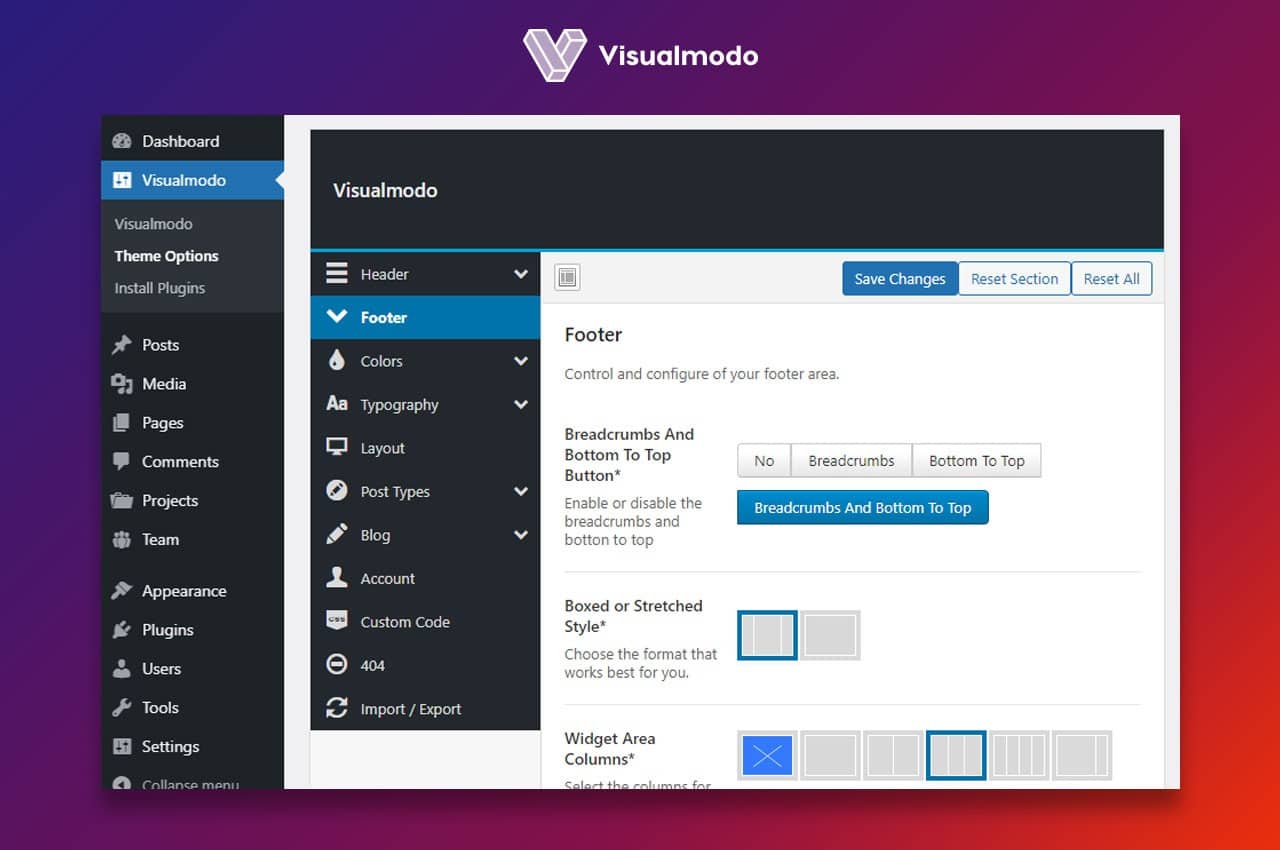 Marvel WordPress Theme Documentation - Visualmodo Guides