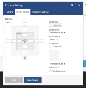 Edit Visual Composer Spacing Rows and Columns - Visualmodo Guides