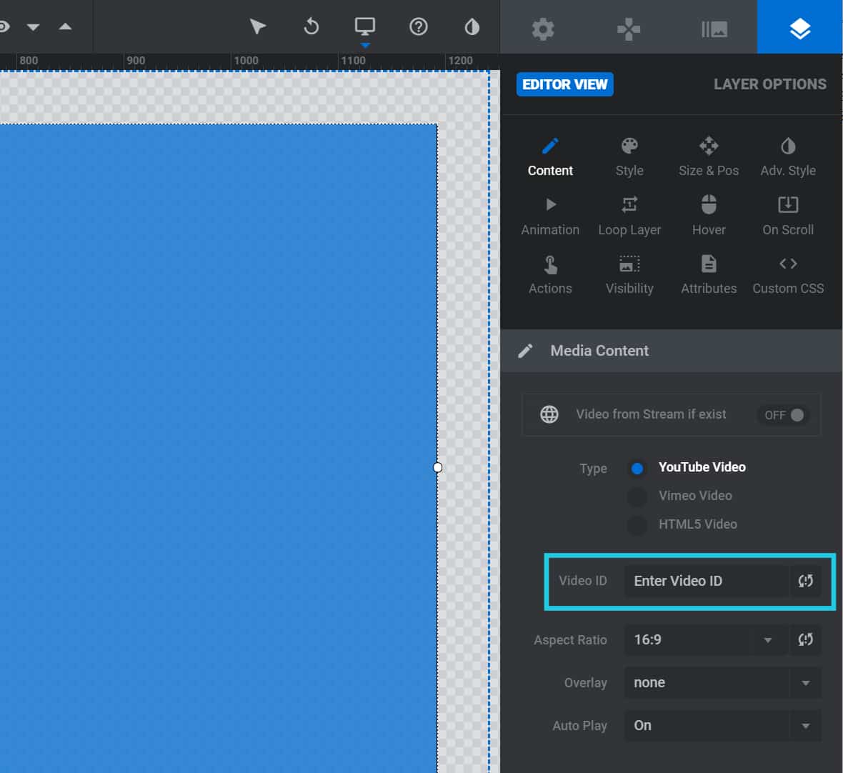 Youtube On Revolution Slider: Video Layers Sliders - Visualmodo