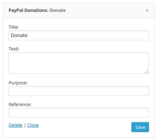 WordPress PayPal Donations Button - Visualmodo Blog