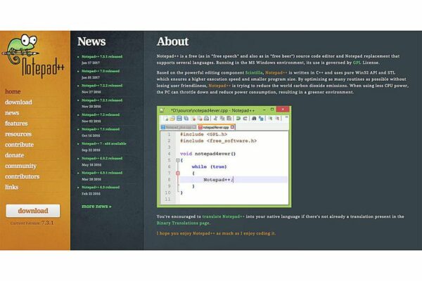 Best Source Code & Free HTML Editors for Windows - Visualmodo