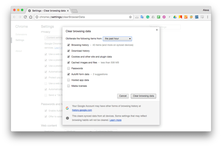 How To Clear Browser Cache - Visualmodo WordPress Themes