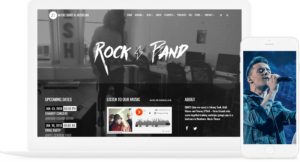 8 Best Website Templates for Musicians and Bands - Visualmodo