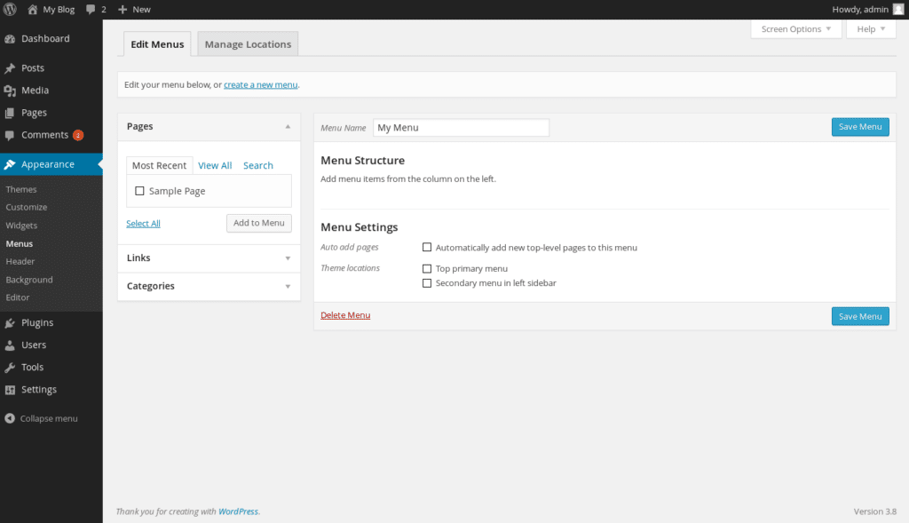 How To Edit WordPress Menus - Visualmodo WordPress Themes