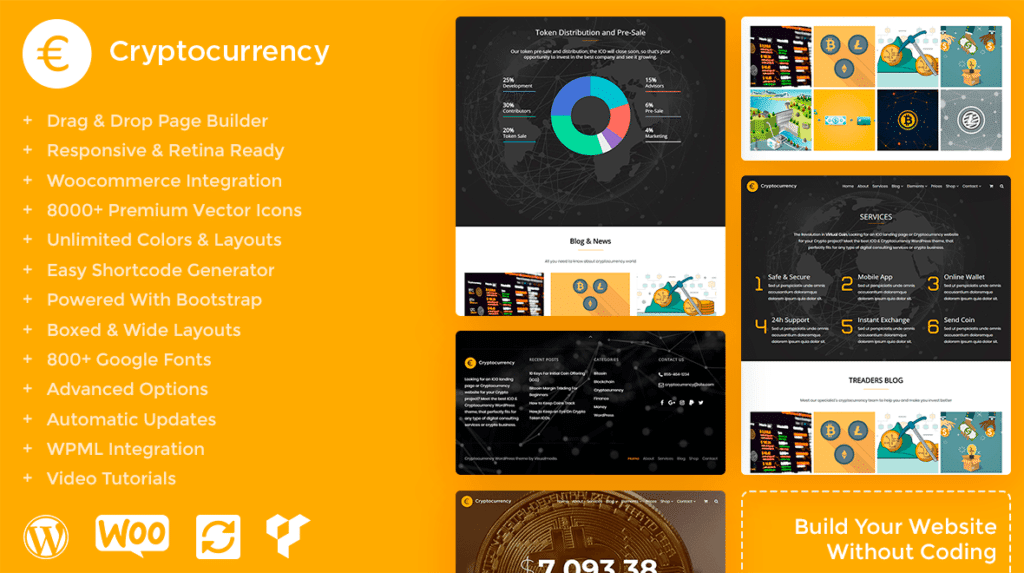 Cryptocurrency WordPress Theme Documentation - Visualmodo