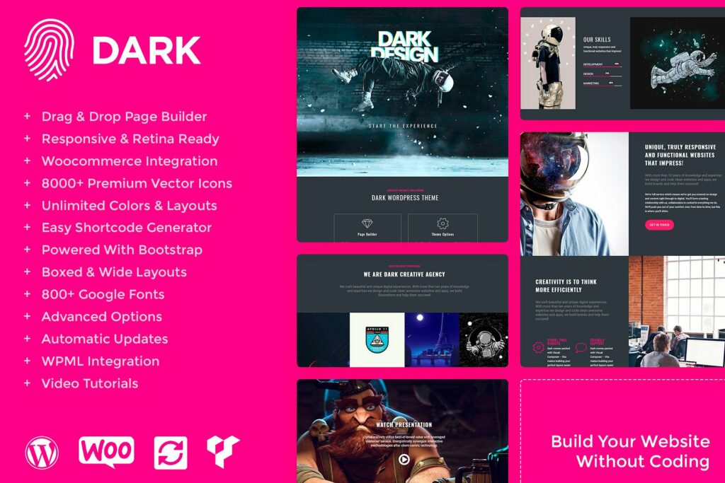 Dark WordPress Theme Documentation & Guide - Visualmodo