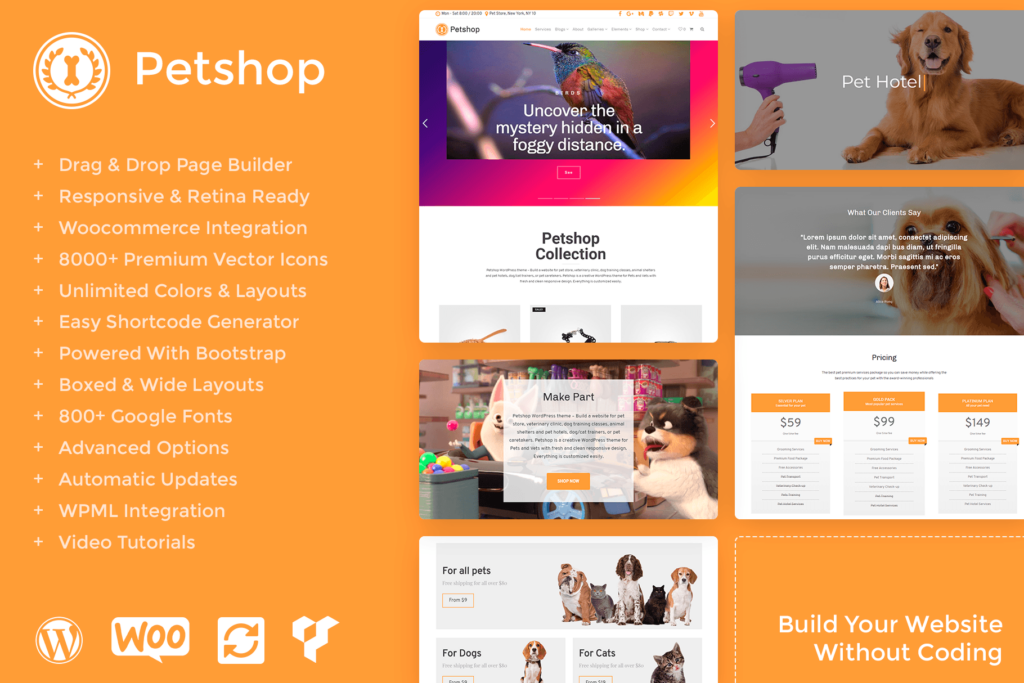 Petshop WordPress Theme Documentation - Visualmodo Themes