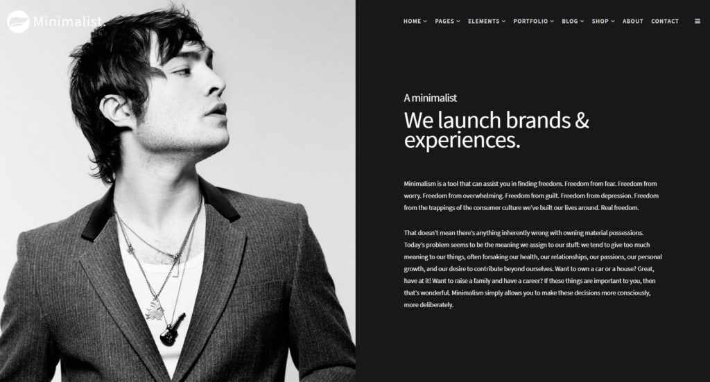 Minimalist WordPress Theme Documentation - Visualmodo