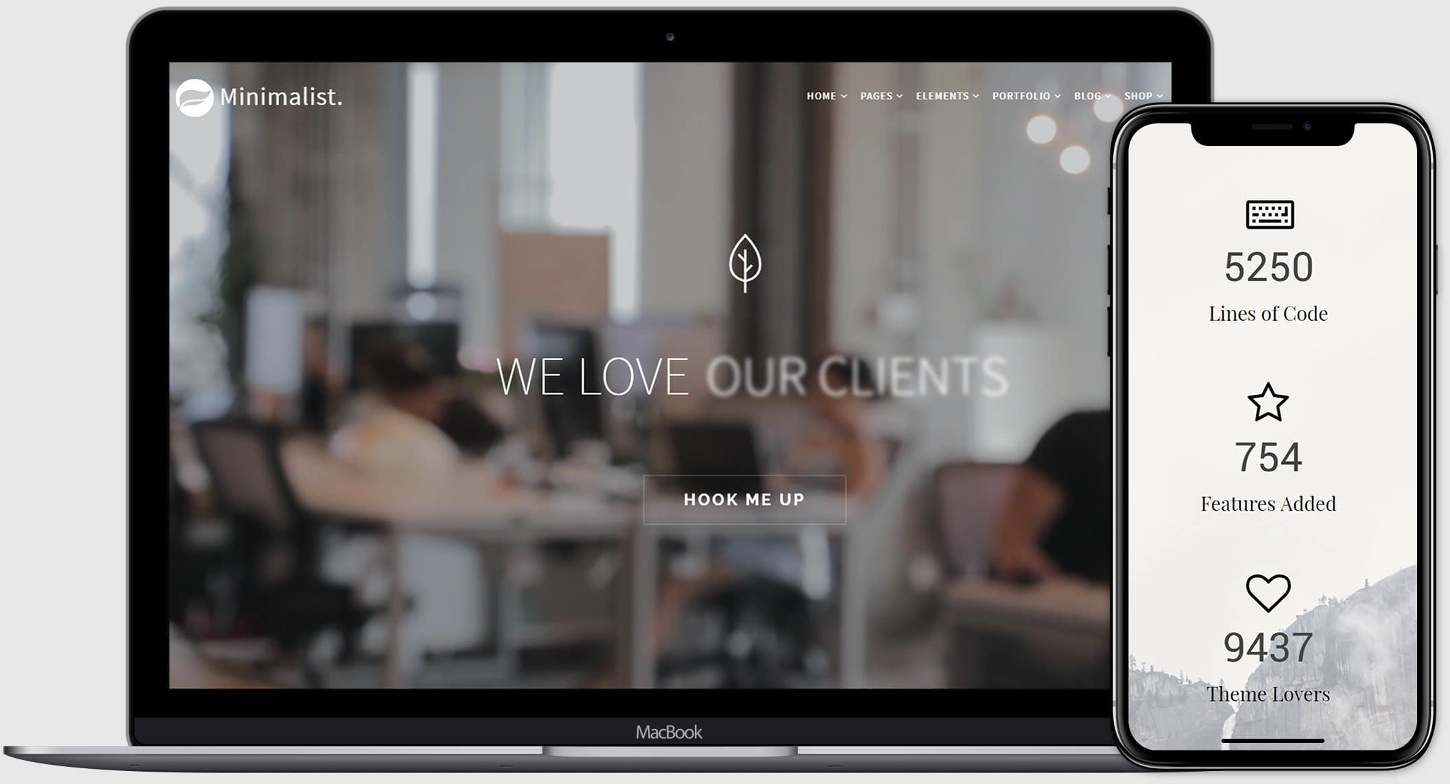 Minimalist Wordpress Theme Responsive Site Builder By Visualmodo