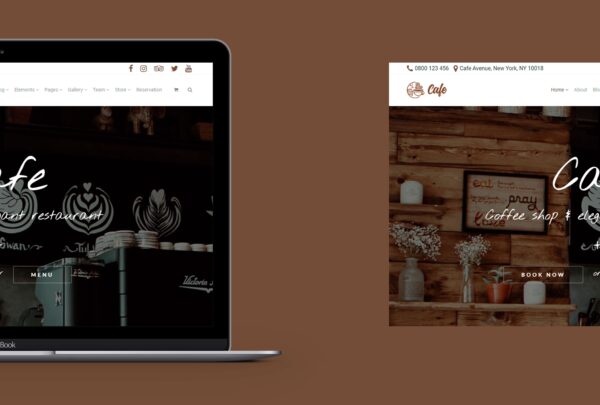 Cafe WordPress Theme - Responsive Coffee Site Builder by Visualmodo