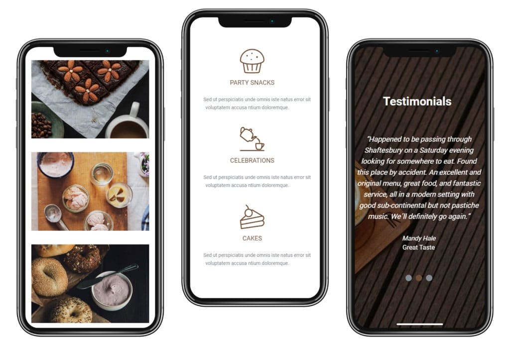 Cafe WordPress Theme - Responsive Coffee Site Builder by Visualmodo