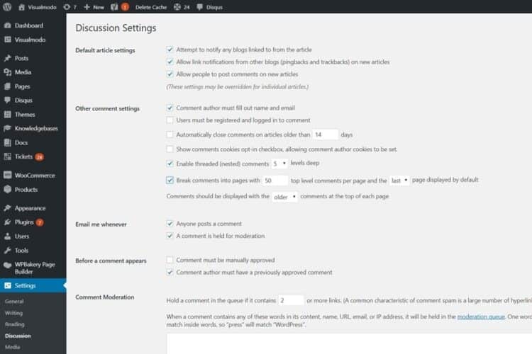 WordPress Comments Pagination Guide - Visualmodo