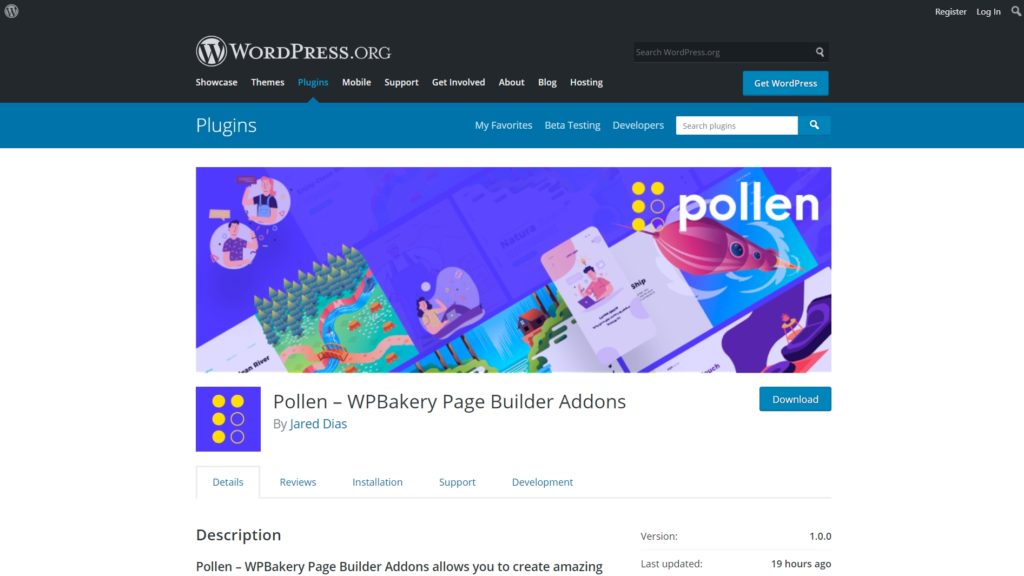 how-to-install-pollen-wordpress-plugin-wpbakery-addons-visualmodo