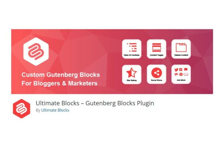 Ultimate Blocks Gutenberg Free WordPress Addon Plugin- Blog
