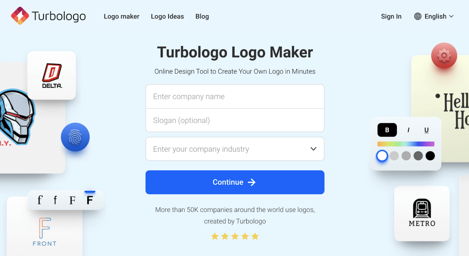 Online Logo Maker Tools - Visualmodo WordPress Themes