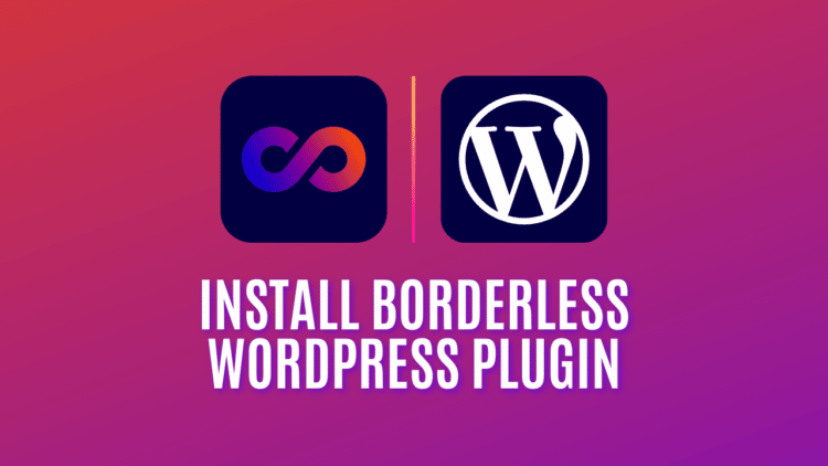 Install Borderless WordPress Plugin For Free - Visualmodo
