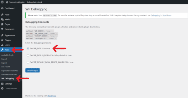 Ultimate Guide To Enable Or Disable WordPress Debug Mode