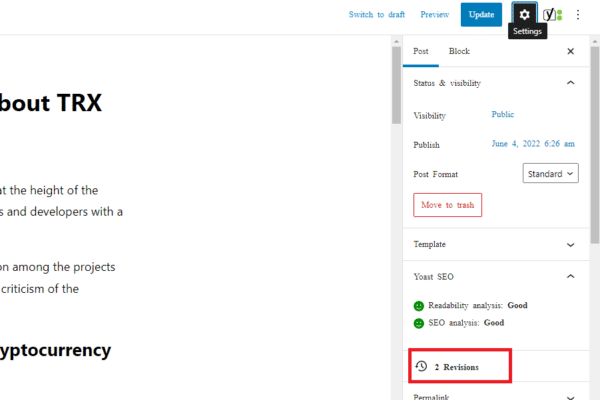 WordPress Revisions: How To Undo Changes & Go Back