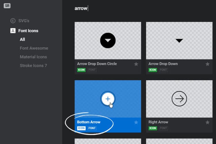 Revolution Slider WordPress Plugin Scroll Down Button - Visualmodo