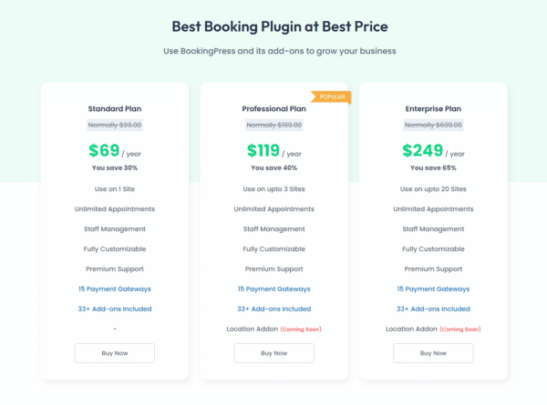 BookingPress Review: The Best WordPress Appointment Plugin